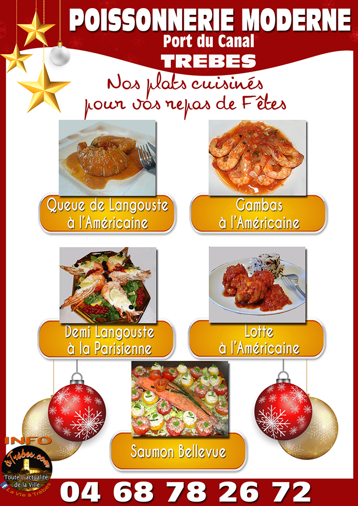 Restaurant La Poissonnerie Moderne | A Trèbes